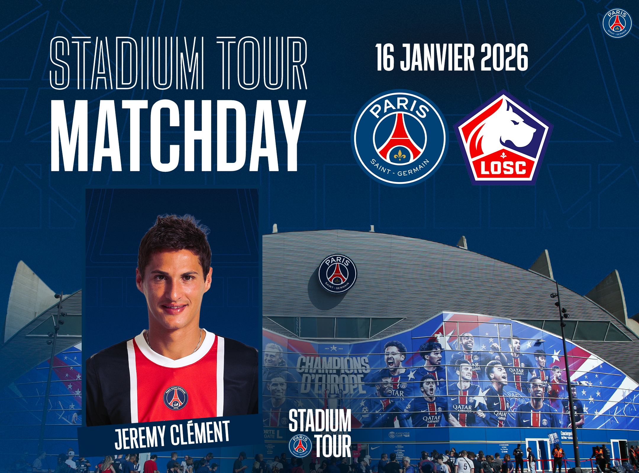 Stadium Tour - Visit Parc des Princes | Paris Saint-Germain